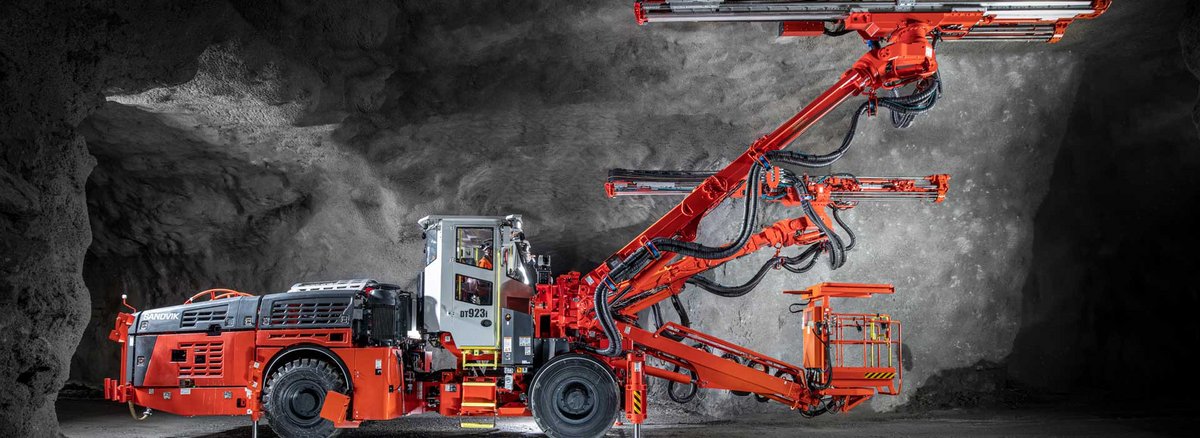 La nouvelle foreuse de tunnels Sandvik DT923i améliore la précision et ...